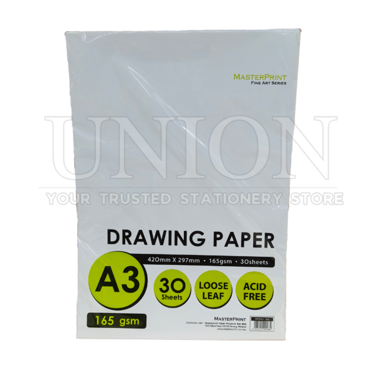 Masterprint 165gsm A3 Drawing Paper 30s – Union Stationery