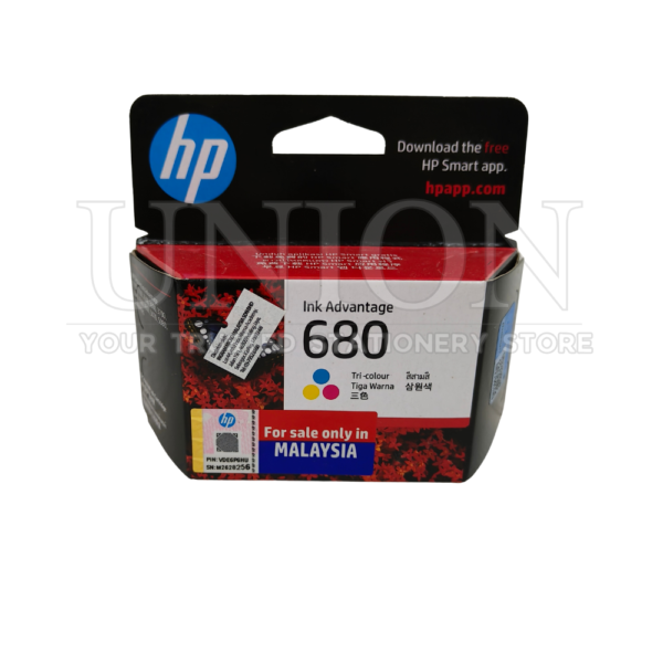 HP 680 Ink Cartridge Colour – Union Stationery