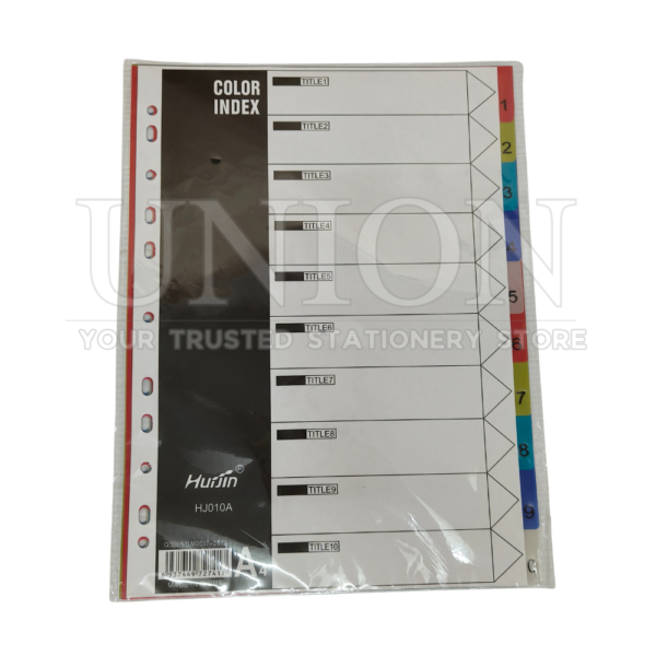 Index Divider HJ010A – Union Stationery