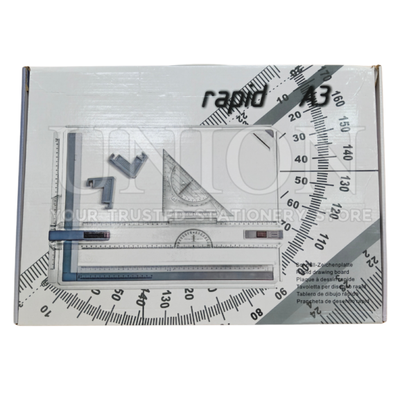 Rapid A3 Drawing Board Set 7411 – Union Stationery